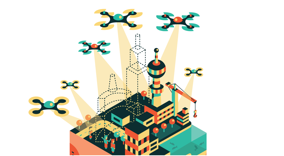 What drones can do in UK cities, from the report 'Flying High: The ...